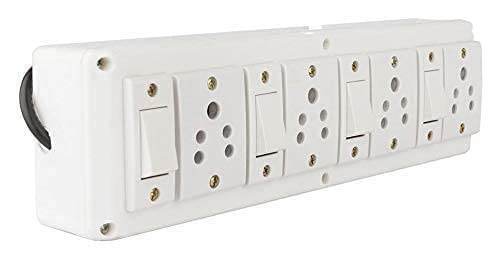 Buy JUDDIN Extension Board Multi Outlet Electrical Switch Board with 4 ...