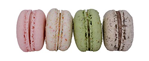 LuluPops by Lina 1 Dozen Assorted Macarons - 12 Count Fresh Baked ...