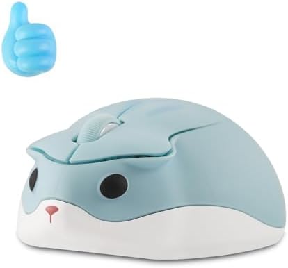Amazon.com: Dpisuuk Wireless Mouse, Cute Hamster Mouse, 2.4GHz Silent ...