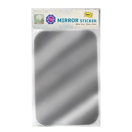 Buy Homesoul Flexible Adhesive Mirror Sticker for Wall on Tiles ...