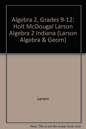 Amazon.com: Holt McDougal Larson Algebra 2: Student Edition Algebra 2 ...