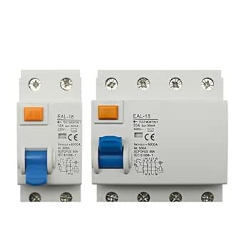 2P 4P 10/30/100/300mA Type AC RCCB RCD ELCB electromagnetic Residual Current Circuit Breaker ...