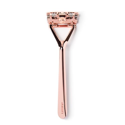 Leaf Shave | Leaf Razor, Rose Gold - All-Metal, Eco-Friendly Razor for ...