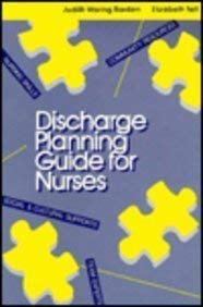 Discharge Planning Guide for Nurses: 9780721628455: Medicine & Health ...