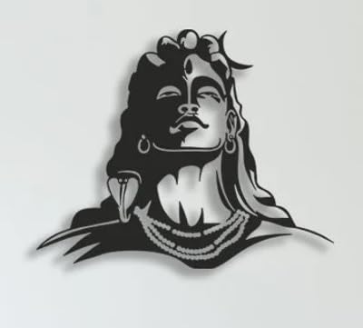 ITSYYBOO Acrylic Adiyogi Wall Art | Lord Shiva Adiyogi Wall Art | Wall ...