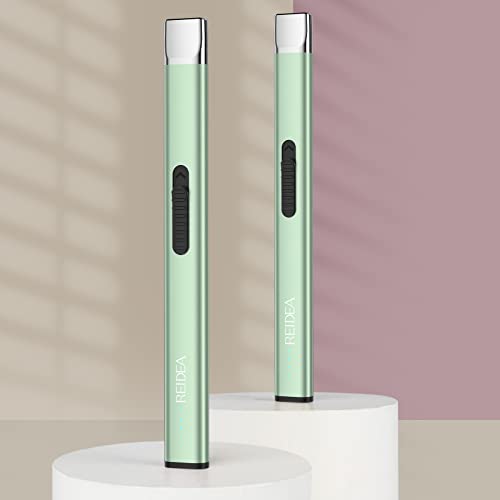 Snapklik.com : REIDEA Lighters 2 Pack R1 Flat Electronic Candle Lighter ...