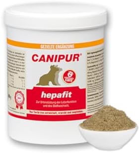 Vetripharm Canipur hepafit | 150 g | Ergänzungsfuttermittel für Hunde ...