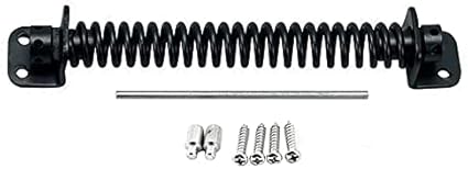 Heavy Duty Gate Spring Closer - Fully Adjustable Tension Garden Gate ...