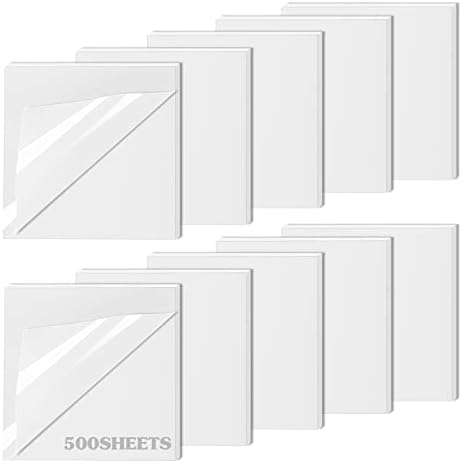 Amazon.com : Transparent Sticky Notes,3X3 Inch Clear Sticky Notes ...