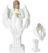 Amazon.com: JEPELUS Guardian Angel Figurines for Women, Angel Statues ...