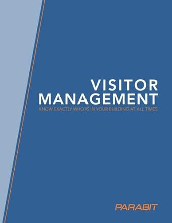 Amazon.com: PARABIT VISITOR MANAGEMENT: Know exactly who is in your ...