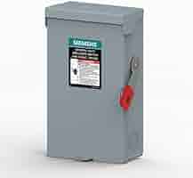 GNF222LA Mechanical SIEMENS 60-Amp 2-Pole – Non-Fusible, Indoor Wall ...