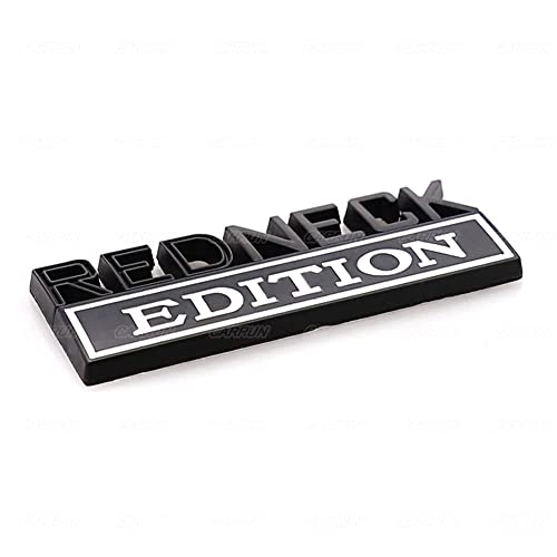 Snapklik.com : 2 Pcs Redneck Edition Emblem Car Side Rear Front Hood ...