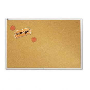 Acco - Quartet Natural Cork Bulletin Board Board,4X8,Cork,Am 04787