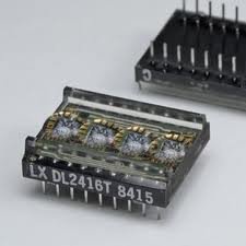 Set of 1 Piece 160 RED, 4-CHARACTER 16 SEGMENT PLUS DECIMAL ...