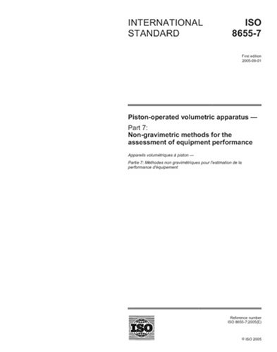 Amazon.co.jp: ISO 8655-7:2005, Piston-operated volumetric apparatus ...