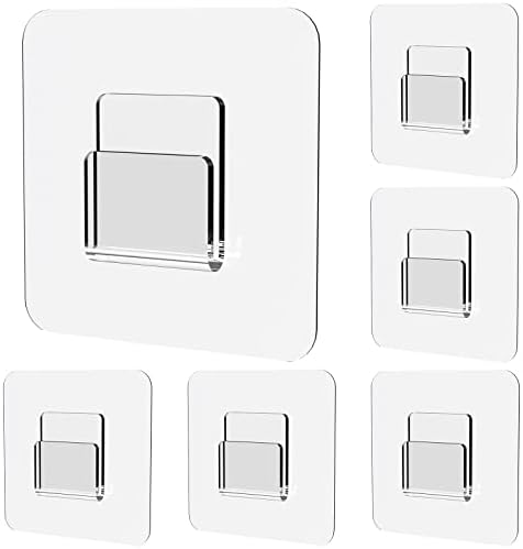 8 Pack Shower Caddy Adhesive Hooks Replacement, Strong Sticker Hooks ...