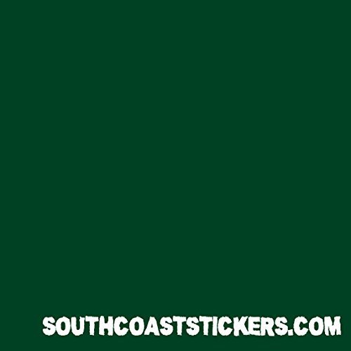 Self Adhesive Sticky Back Gloss Dark Green Sign Vinyl 5m x 61cm Roll ...