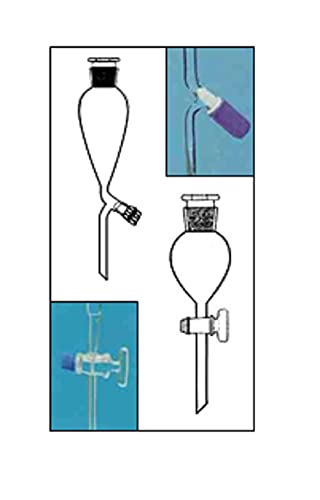 Kv Separating Funnel Globe Shape With Either Glass Stopcock Or Ptfe Key ...