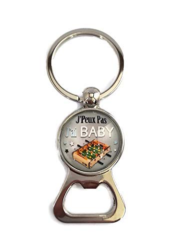 Porte clés décapsuleur J'peux pas j'ai Baby : Amazon.fr: Produits Handmade