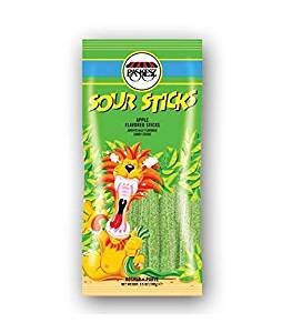 Amazon.com : Paskesz Sour Sticks Apple Flavored Sticks 3.5 Oz. Pack Of ...