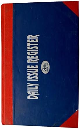 ABD Daily Issue Register Book Record for Schools/Colleges/Libraries 1 ...