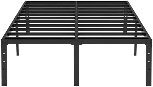 Amazon.com: QKOKSY 18 Inch King Size Bed Frame Metal Platform Heavy ...