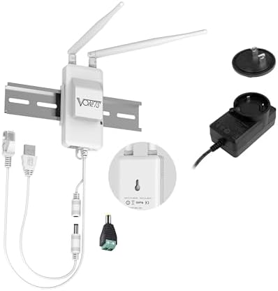 VONETS Industrial 5GHz WiFi Bridge/Mini Router/WiFi to Ethernet/Signal ...