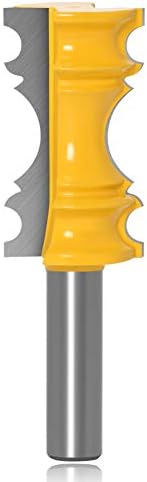 Mesee Crown Molding Router Bit, 1/2 Inch Shank Chair Rail Molding ...