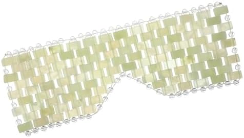 Amazon.com: Jade Eye Mask Green Jade Stone Large Facial Cooling Mask ...