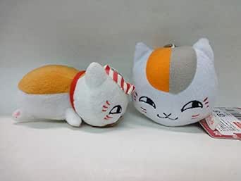 Amazon.co.jp: 2 Natsume's Book of Friends Nyanko-sensei Whole & Face ...