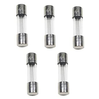 Hands-on STEM Labs® 4A/250V Slow Blow Glass Fuse 5X20mm pack of 5 ...