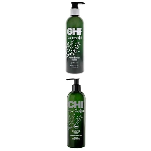 Amazon.com : Bundle of CHI Tea Tree Oil Conditioner, Refreshing ...