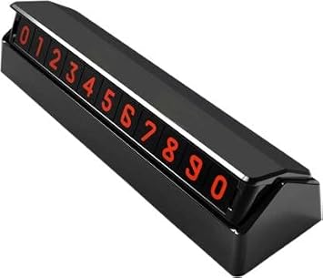 TANTRA Car Dashboard Number Display - Mobile Number Display for Car ...
