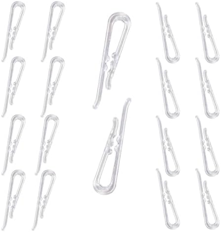 Amazon.com: YiIin 2 inch/50mm U Shape Plastic Alligator Clips ...