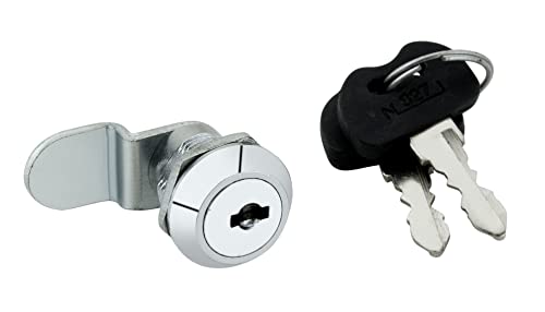 NOBLE CAM Lock with Two Keys |Small CAM Lock – Z Type Lock Plate| 20MM ...