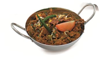 KMW Food-Grade Stainless Steel Kadai Dish - 125mm, Durable and ...