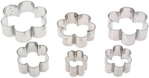 Amazon.com: HARQ9 Ateco Plain Edge Daisy Cutters in Graduated Sizes ...
