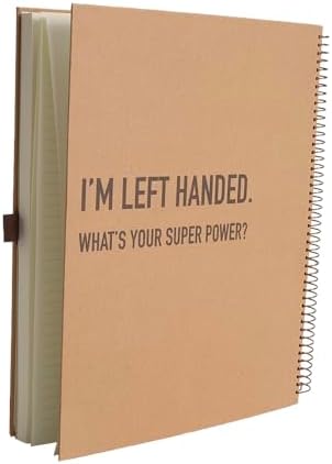 Amazon.com : Left-Handed Logo College Ruled Spiral Notebook, 4 pack ...