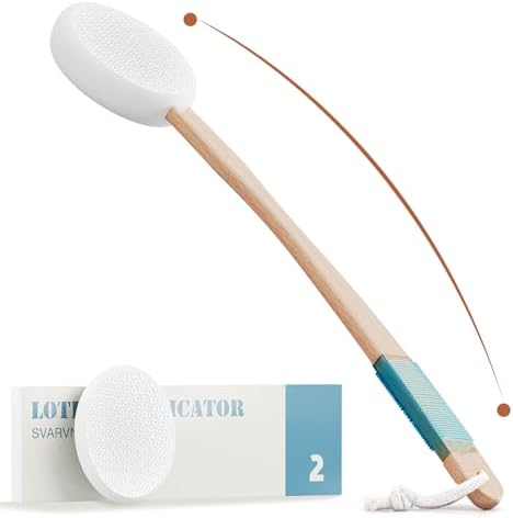 Amazon.com: URAQT Lotion Applicator for Back, 7 Piece Set Back Cream ...