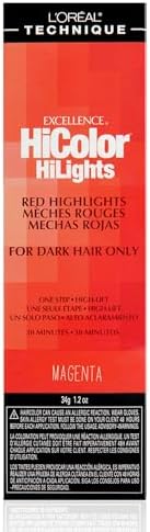 Amazon.com : L'Oreal Excellence HiColor Red 1.2 oz (Pack of 3 ...