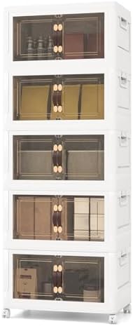 Amazon.com - Giantex Storage Bins with Lids and Wheels, 50 Gal Total ...