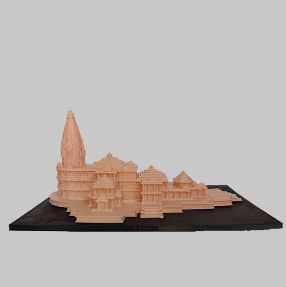 Creativeminds3d 3D Printed Ram Mandir Ayodhya Model Authentic Design of ...