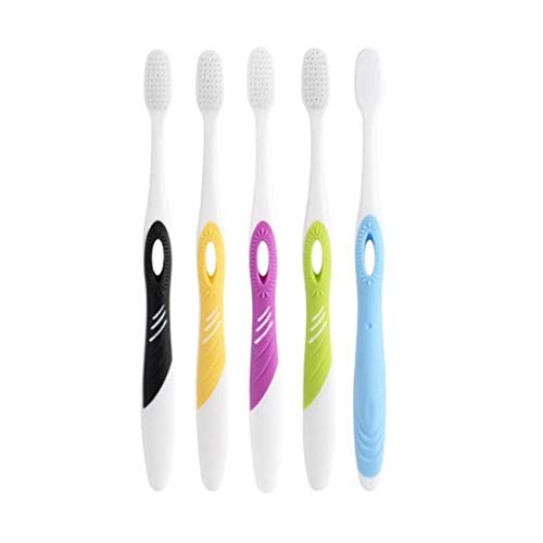 Generic 1/5Pcs Soft Toothbrushes Nano Teeth Cleaning Tools Dental Oral ...