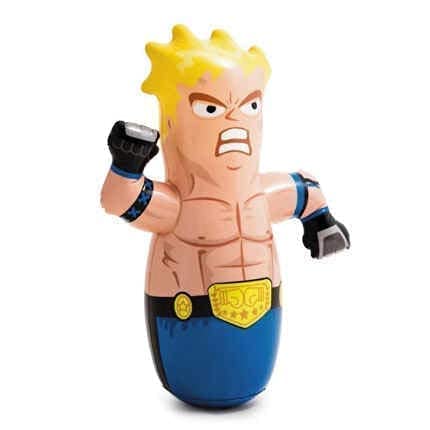 C R Tradelink Hit Me Toy for Kids 3-D Inflatable Bouncer Hero Toy ...