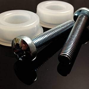 Falcon Workshop Supplies 2 HEADBOARD BOLTS COMPLETE WITH PLASTIC WASHER ...