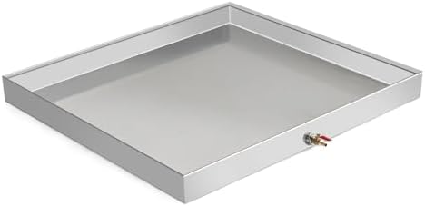 Amazon.com: Washing Machine Drip Pan 18GA Stainless Steel Washer Drip ...