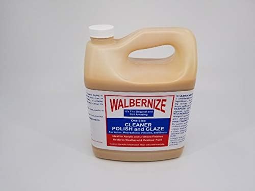 Amazon.com: Walbernize One step cleaner polish and glaze 64 ounce ...