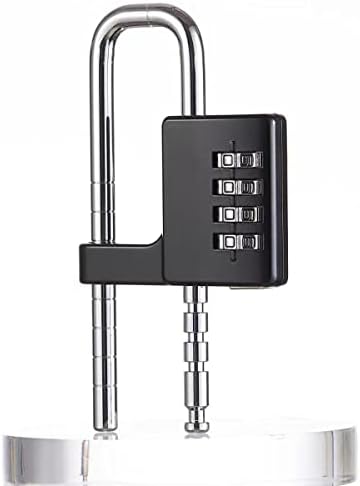 WANLIAN 4-Digit Combination Lock, Black, Security and Convenience ...