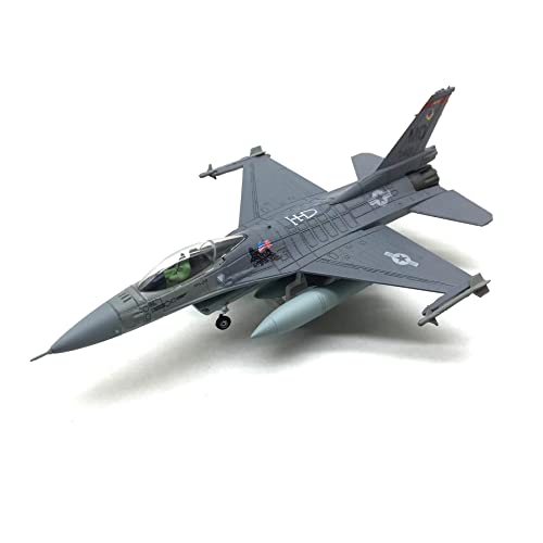 NUOTIE 1/100 F-16C Fighting Falcon Fighter Model Metal DieCast Aircraft ...